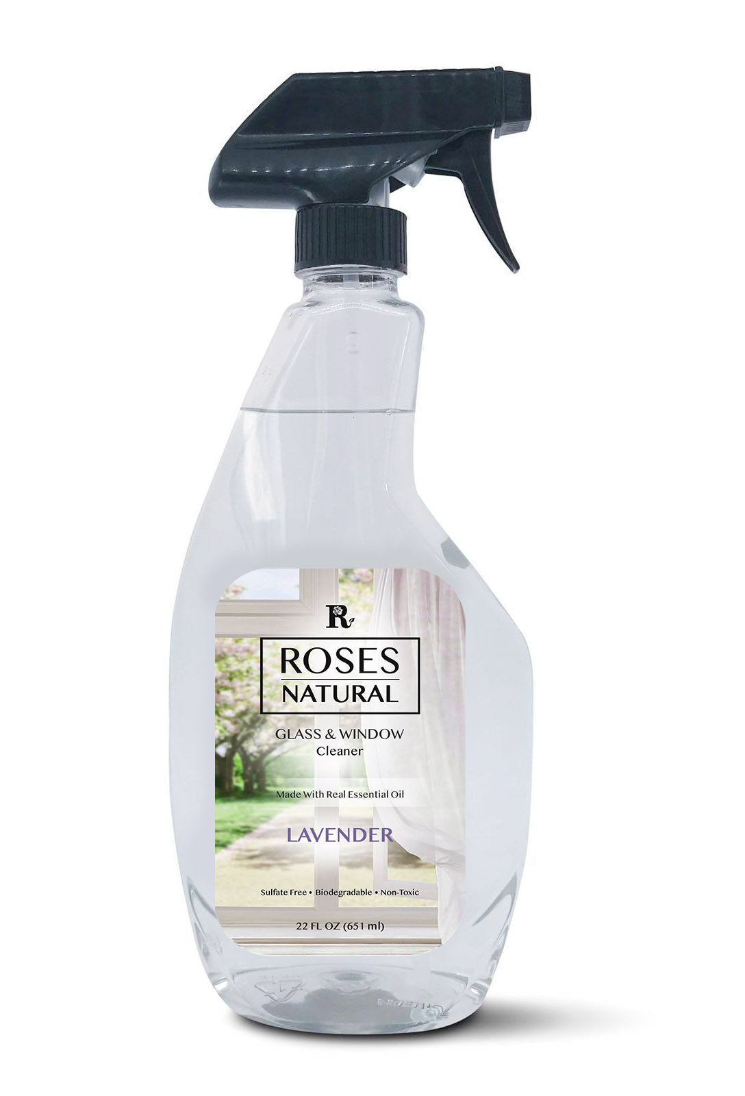 Natural Glass Cleaner For Streak Free Shine – Roses Natural