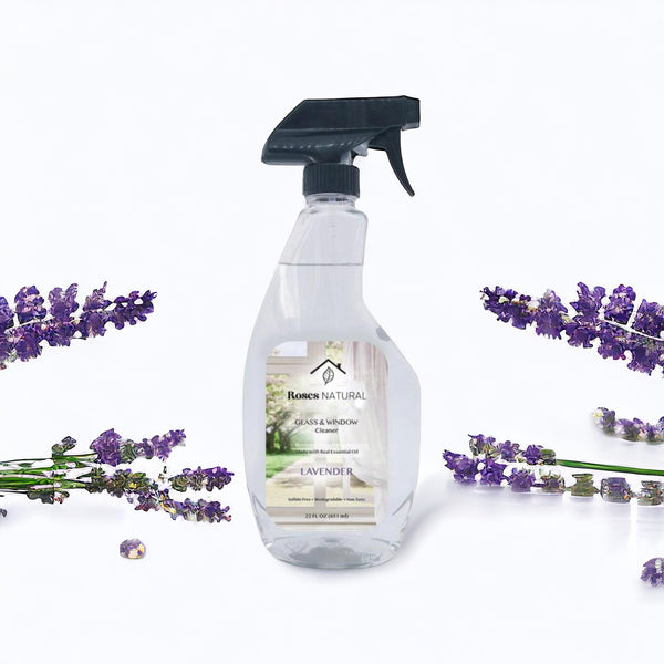 Natural Glass Cleaner - Lavender – Roses Natural
