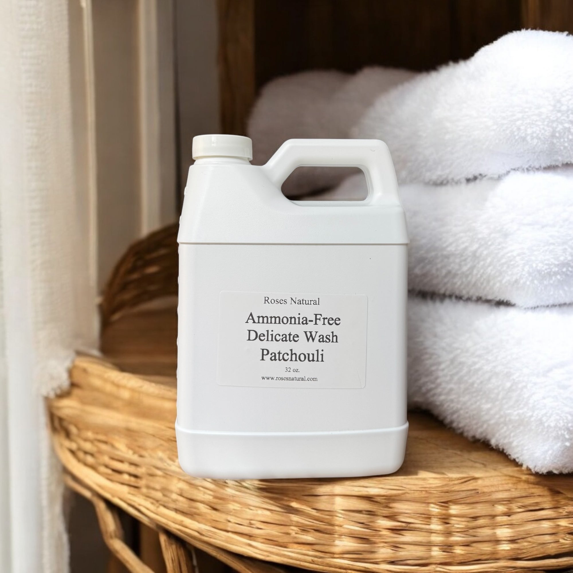 Ammonia-Free Delicate Wash – Musky Patchouli Oil | Buy Now – Roses Natural