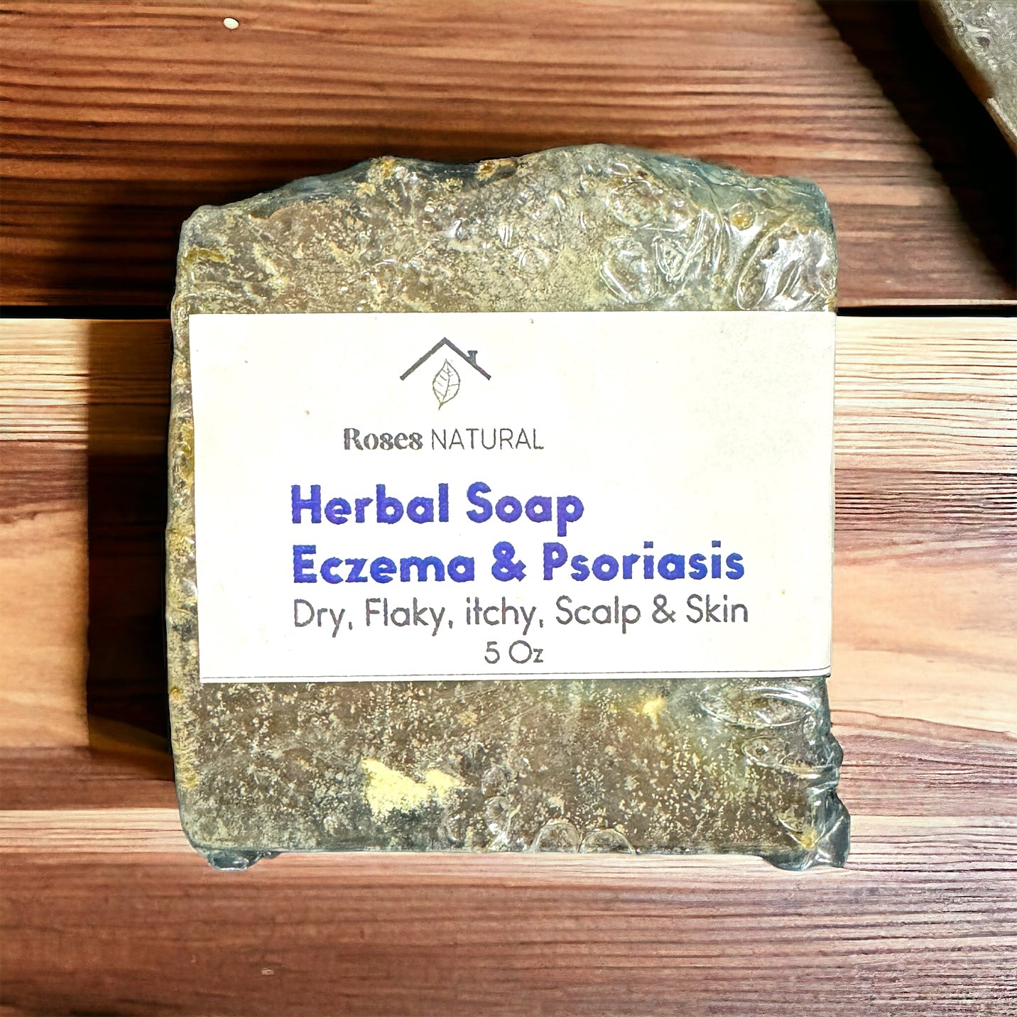 Herbal Eczema & Psoriasis Soap – Roses Natural