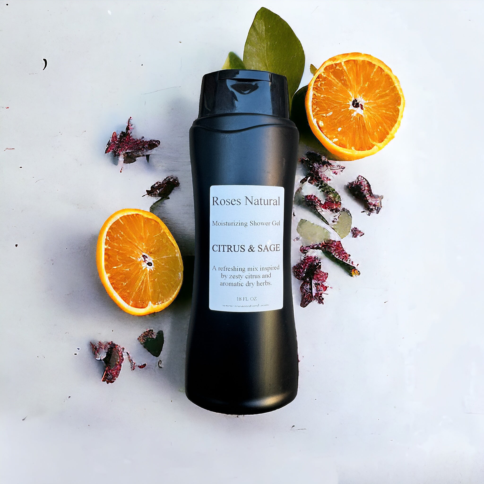 Roses Natural Luxury Shower Gel & Gentle Body Wash