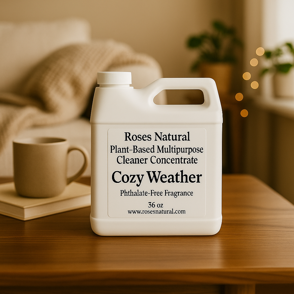 Plant-Based Multipurpose Cleaner Concentrate — 36 oz – Roses Natural