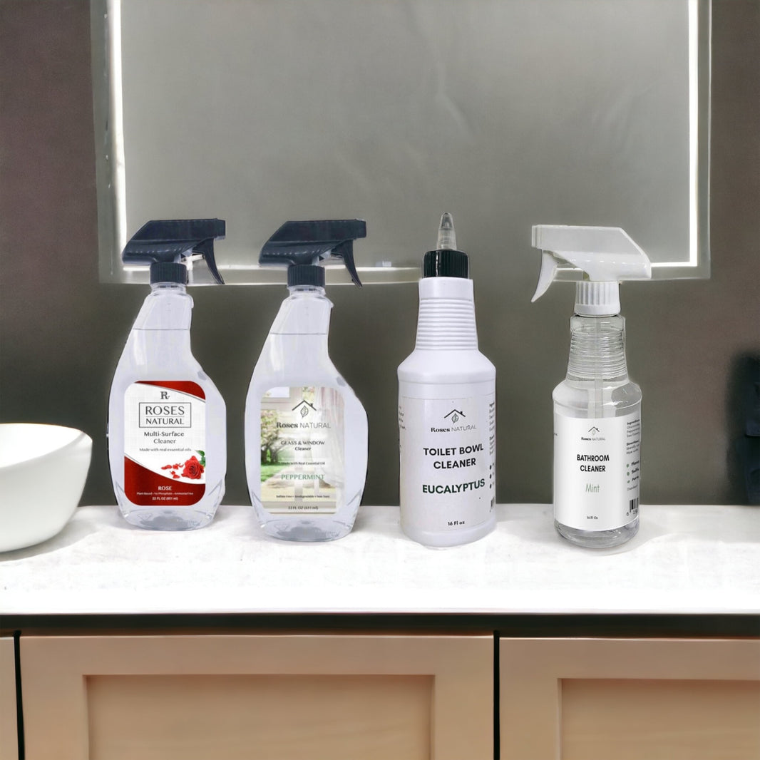 Plant-based Household Cleaning Products & Skincare Essentials – Roses ...