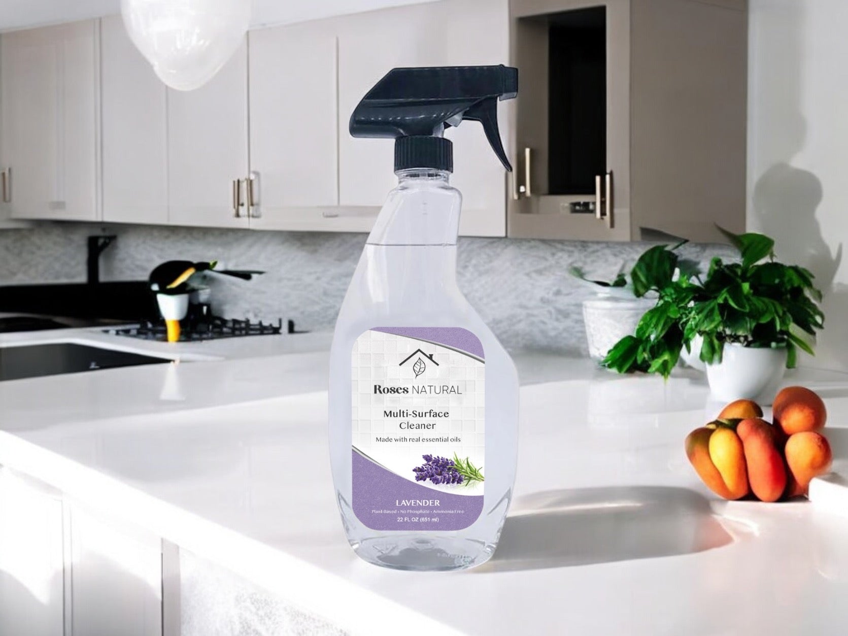 Natural Multi-Surface Cleaner - Lavender – Roses Natural