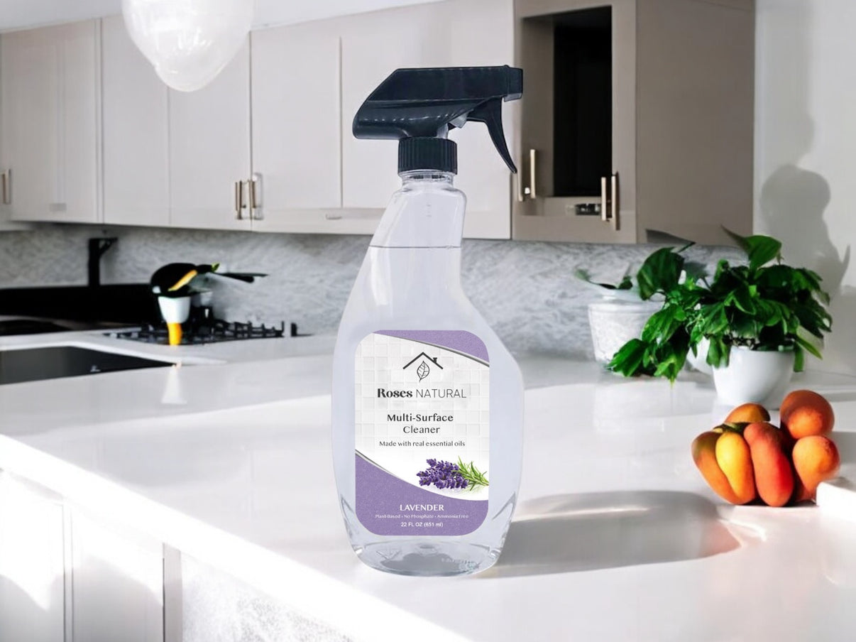 Natural Multi-Surface Cleaner - Lavender – Roses Natural