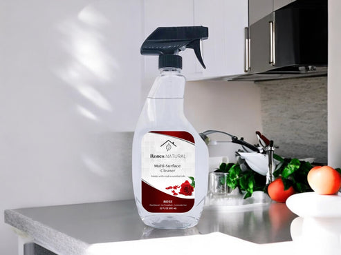 Natural Multi-Surface Cleaner - Rose – Roses Natural