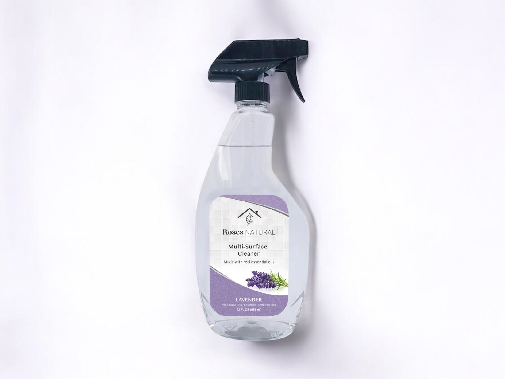 Natural Multi-Surface Cleaner - Lavender – Roses Natural