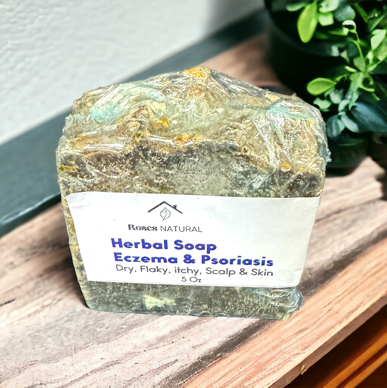 Herbal Eczema & Psoriasis Soap – Roses Natural